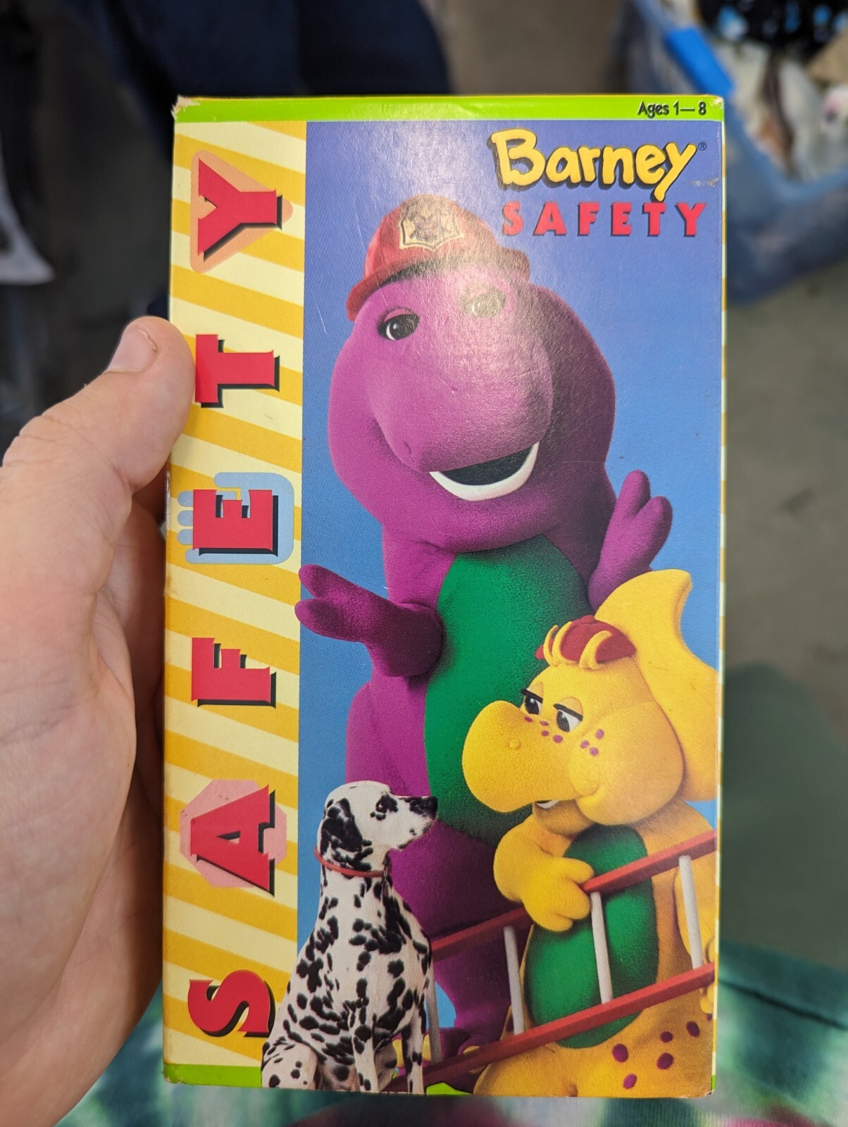 Barney Safety VHS Home Video Tape 1995 Lyons | Grelly USA