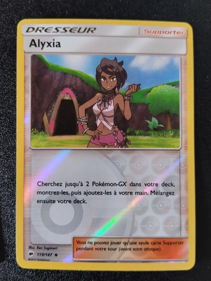 CARTE POKEMON OMBRES ARDENTES NEUVE 2017 ALYXIA REVERSE | eBay