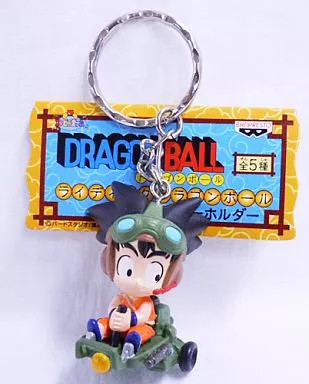 Key chain mascot Son Goku (cart rider) "Dragon Ball" Riding Dragon Ball ...