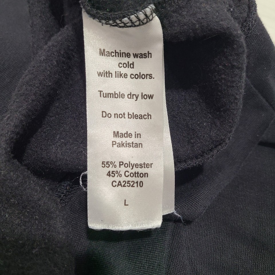 Lago Apparel Unisex Moose Mountain Temagami Ontario Canada Sz Lg Black ...