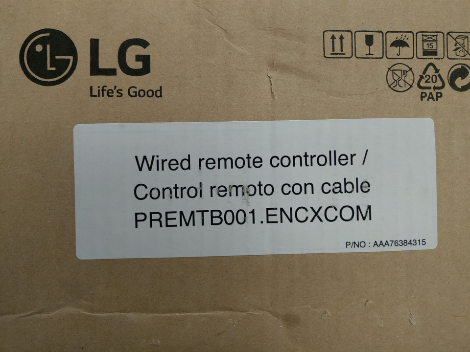 LG Wired Remote controller PREMTB001 Standard LCD Air Conditioning ...