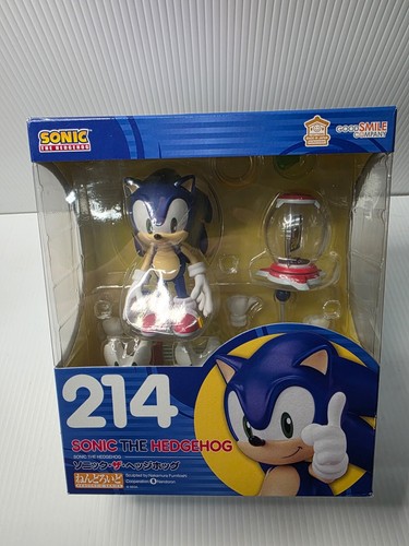 Sonic the Hedgehog Nendoroid #214 Good Smile Company COMPLETE in box | eBay