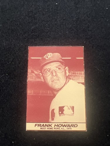 1971 MILK DUDS BASEBALL CARD FRANK HOWARD | eBay