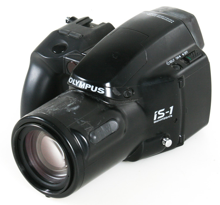 OLYMPUS IS 1 QUARTZDATE 35MM POINT AND SHOOT ZOOM FILM CAMERA FOR PARTS ...