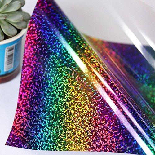 Holographic Stripe Multi Heat Transfer Vinyl Iron-on HTV Press Paper ...