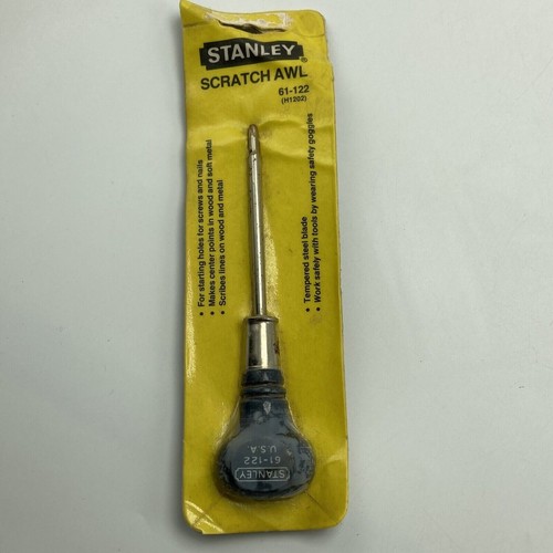 Vintage Stanley Scratch Awl 61-122 Hand Tool | eBay