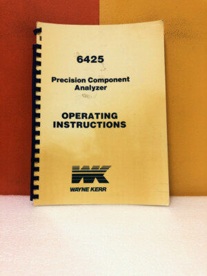 Manuals & Books - Wayne Kerr