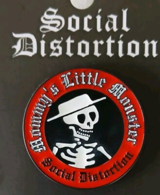 Social Distortion Mommy's Little Monster Jacket Vest Hat PIN New ...