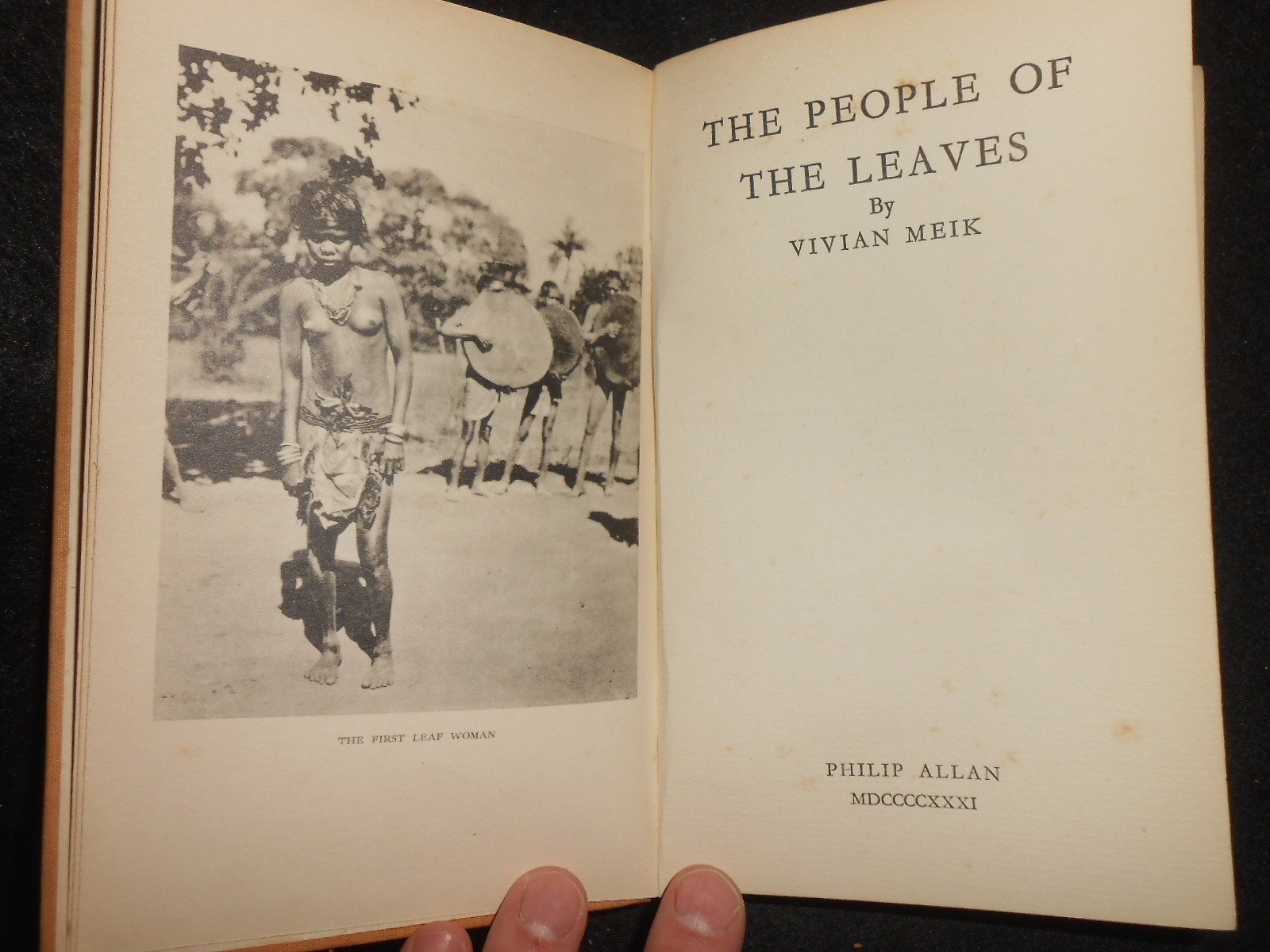 People Of The Leaves - Vivian Meik - 1931-1st, India/Indian Juang Tribe ...