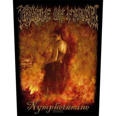 CRADLE OF FILTH official XLG back patch - NYMPHETAMINE | eBay