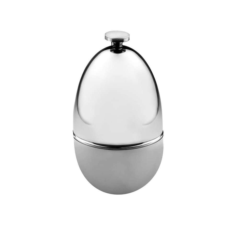 Ricci Argentieri Mini-Elliptical Stainless Domed Egg 6pc. Appetizer ...