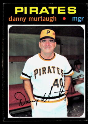 Danny Murtaugh 1971 Topps #437 EX No Crease A MGR | eBay
