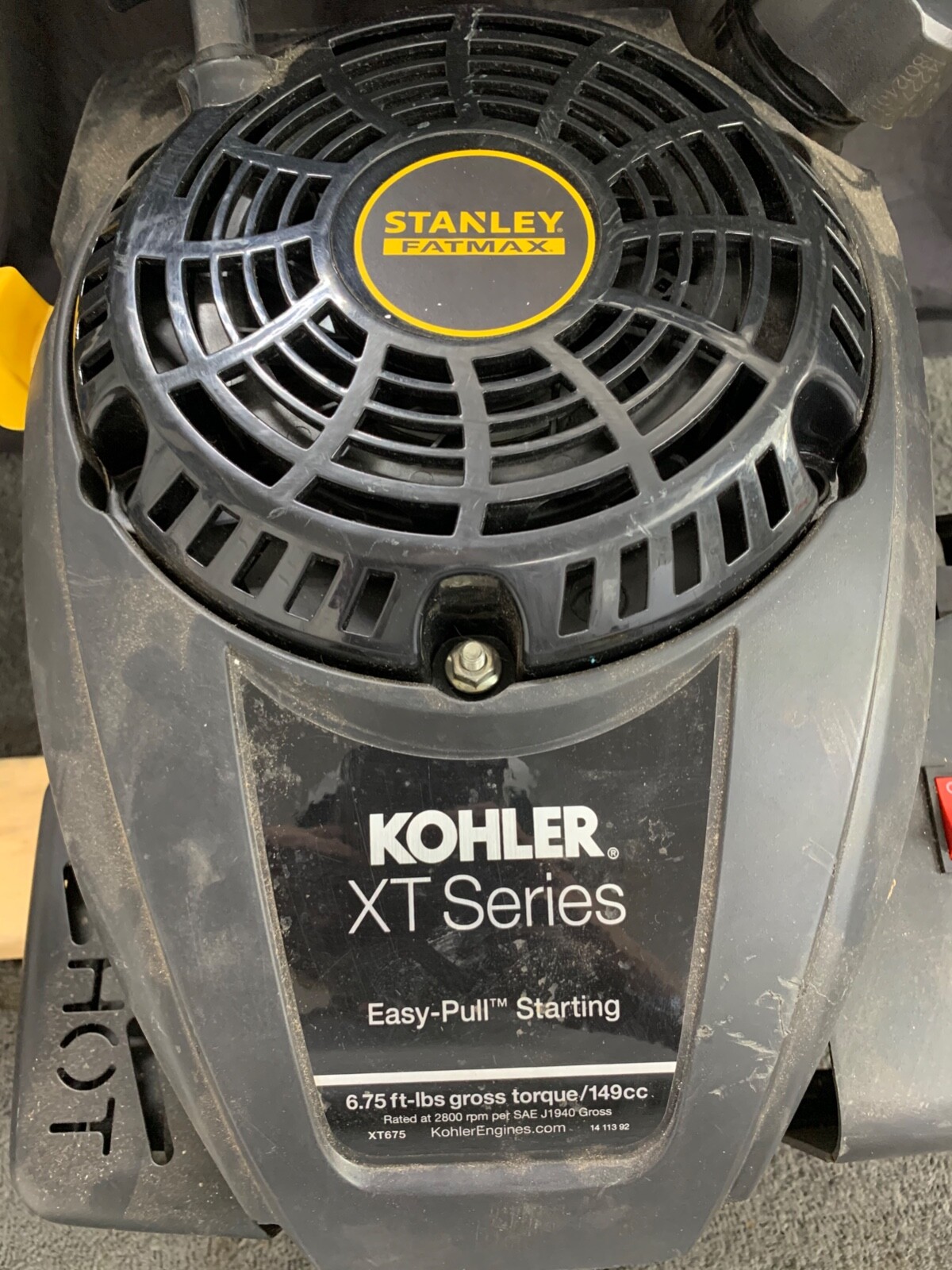 Kohler XT675 149cc OHV Vertical Engine 6.75ft-lbs torque 149CC Keyed ...