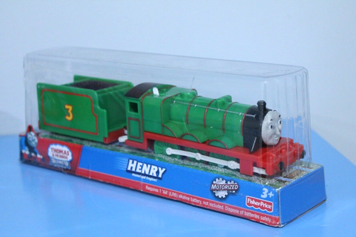 Thomas & Friends Trackmaster HENRY Motorized Train Engine 2011 Mattel ...