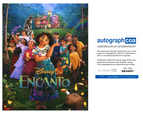 Stephanie Beatriz Signed Autographed ENCANTO Mirabel 8x10 Photo PROOF ...