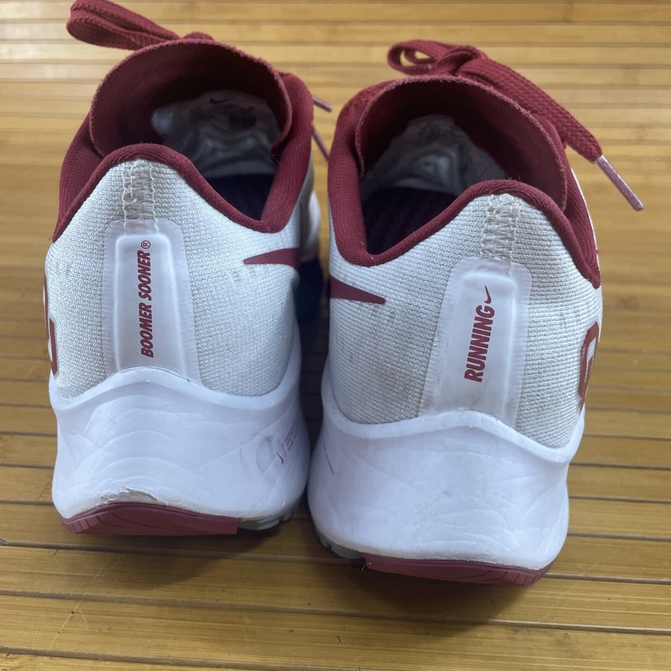 Size 5 Nike Zoom Pegasus 37 Men’s Sneaker Shoes Oklahoma Sooner OU ...
