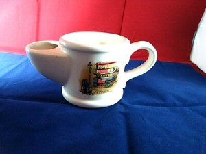 Vintage Porcelain Wade Shaving Jug Mug Steam Omnibus Barber Shaving ...