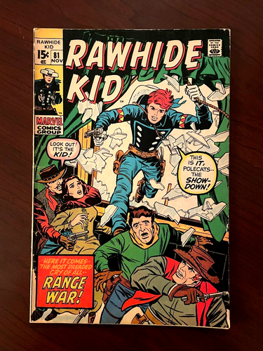 Rawhide Kid #81 (Marvel Comics 1971) Bronze Age Western Larry Lieber 5.0 VG/F | eBay