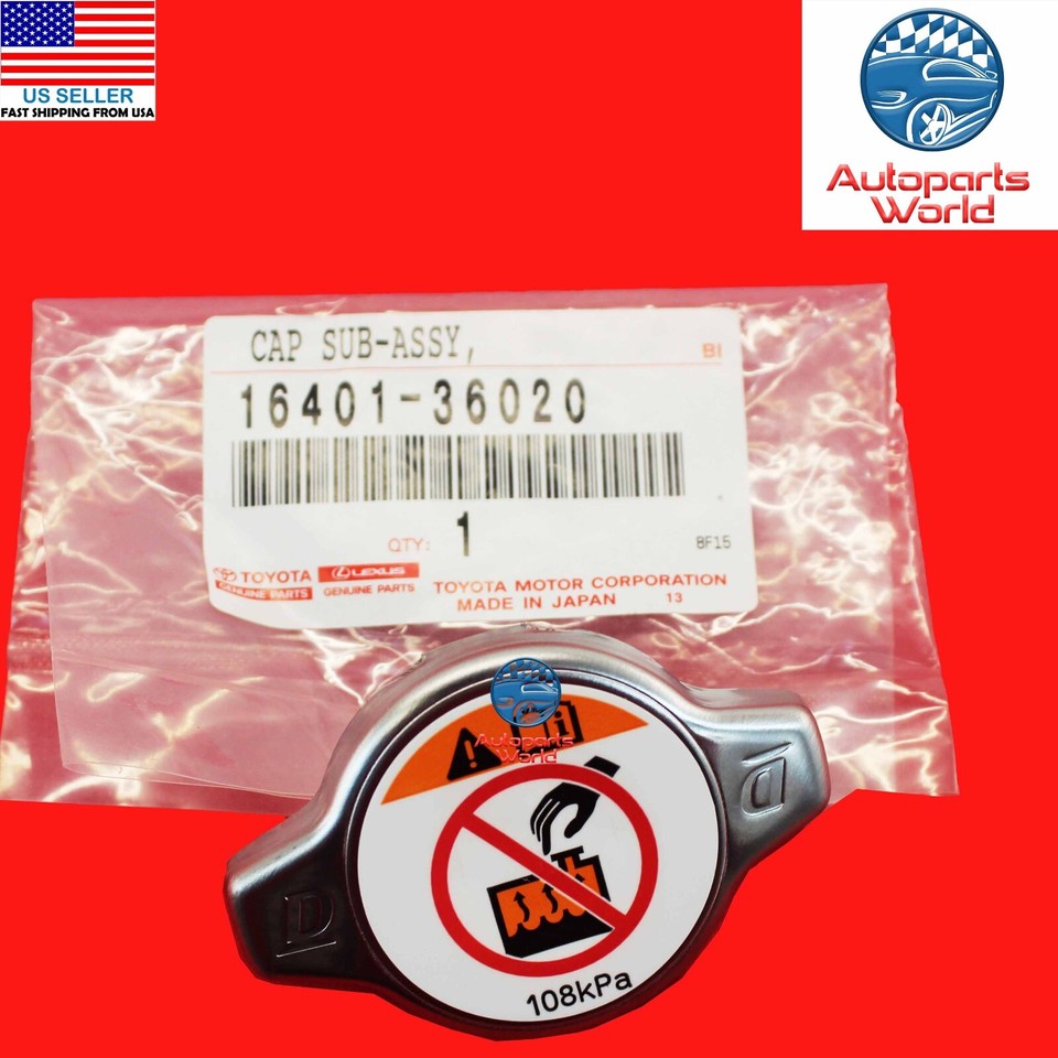 GENUINE TOYOTA AVALON HIGHLANDER 4RUNNER TUNDRA YARIS RADIATOR CAP ...