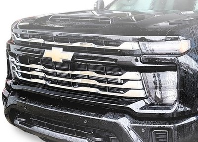 Chrome Grille Overlay For 2024 26 Chevy Silverado Hd 2500 3500 Wt Lt