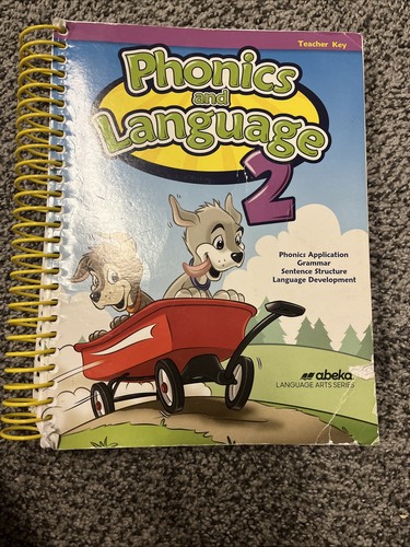ABeka 2nd grade Phonics & Language 2 teacher key | eBay