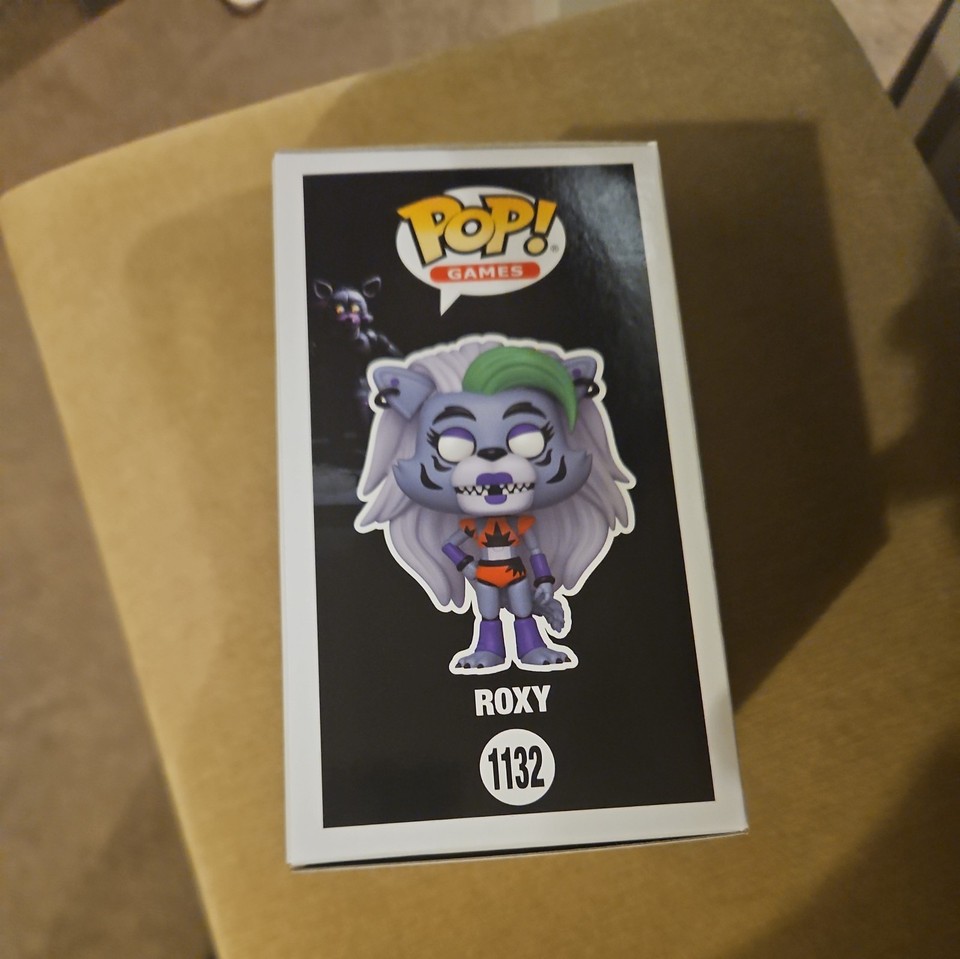Funko Pop Roxy Help Wanted 2Five Nights at Freddy's #1132 Exclusive box ...