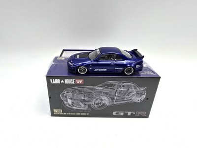 Kaido House x Mini GT Nissan GT-R R33 Kaido Works V2 KHMG089 1:64 Open ...