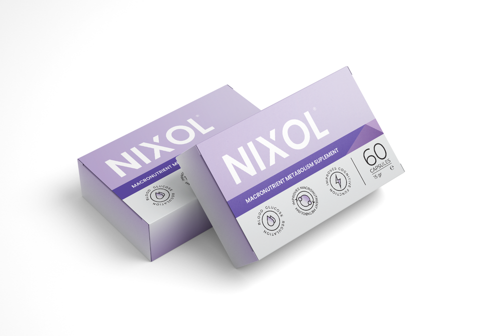 NIXOL Macronutrient Metabolism Supplement - 60 Capsules 1 month supply ...
