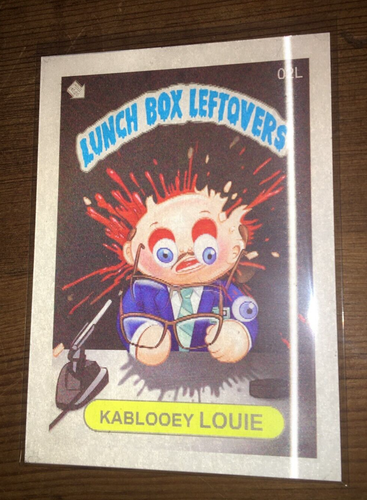2023 LUNCH BOX LEFTOVERS RARE! LENTICULAR CARD 02L KABLOOEY LOUIE NM ...