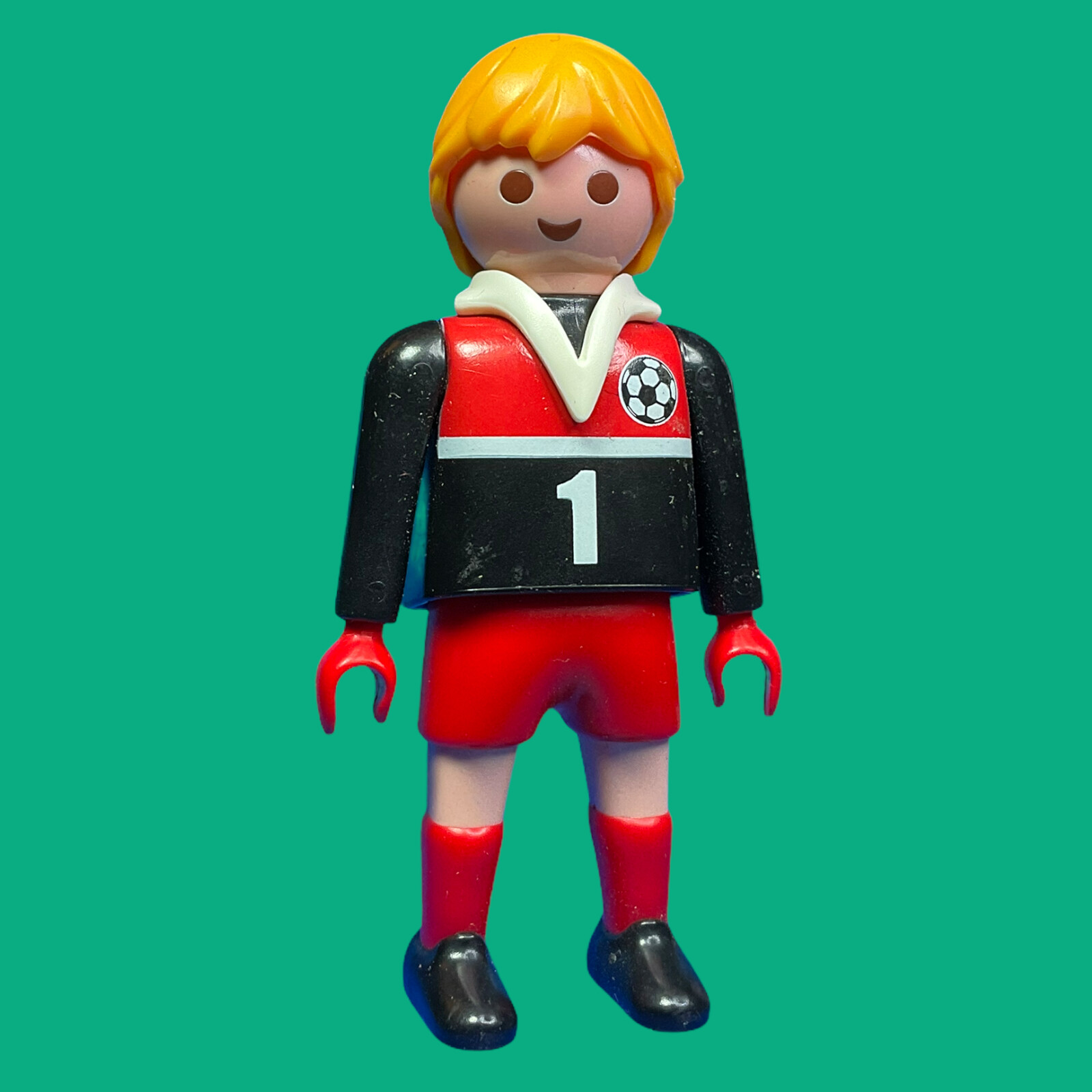 Playmobil Fußball Fußballer Figur Schiedsrichter Ball Torwart #PM69 | eBay