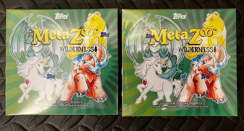 TOPPS METAZOO WILDERNESS TRADING CARD GAME SEALED BOX LOT! SPECIAL ...