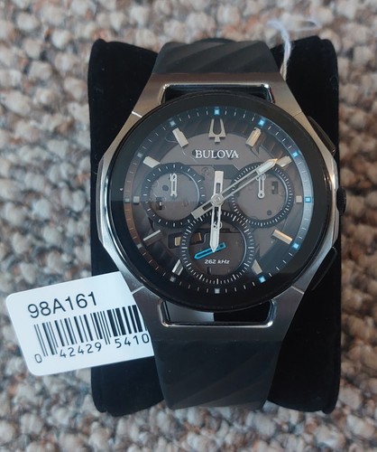 Bulova Curv - 98A161 - High Precision Curved Movement Men's Watch - RRP ...