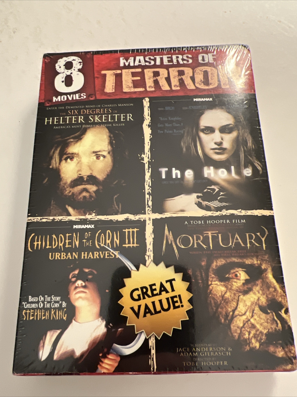 Masters of Terror: 8 Films (DVD, 2012, 2-Disc Set) 96009840792| eBay