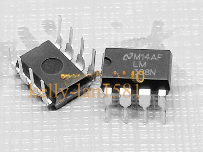 5Pcs NEW LM308N LM308 308N DIP-8 Dual Operational Amplifiers IC | eBay
