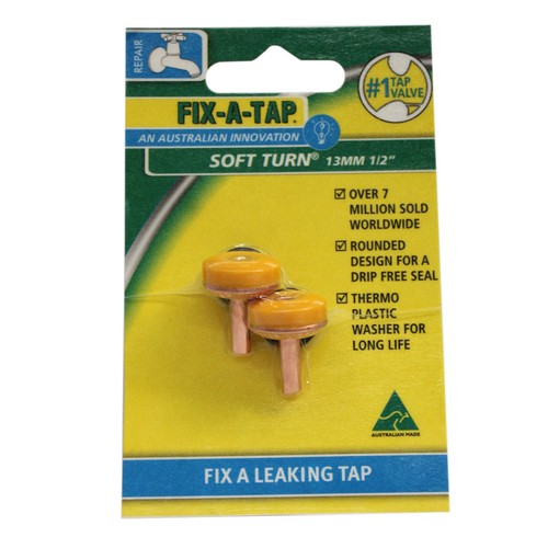 Fix-A-Tap Soft Turn Tap Valve For 1/2 Inch 13mm Tap Drip Free Seal ...