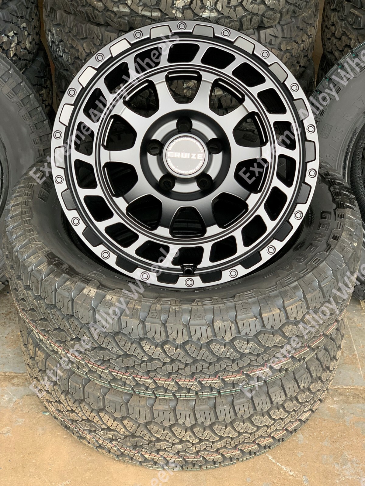 17" Alloy Wheels Ford Transit Custom Sport + General Grabber All ...