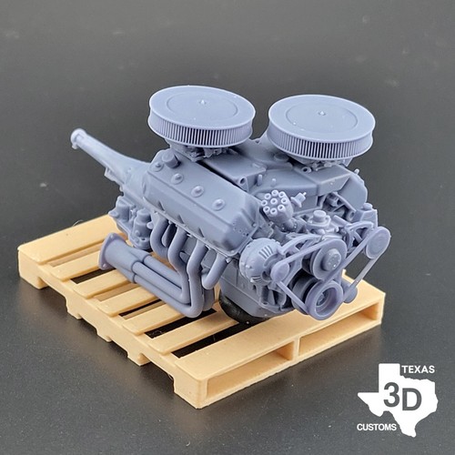 Crossram 426 Hemi model engine resin 3D printed 1:25-1:8 scale | eBay