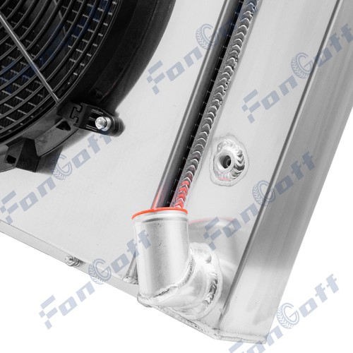 3 Row Radiator+Shroud+Fan FIT 1966-1968 Chevy Corvette Big Block 7L 427 ...