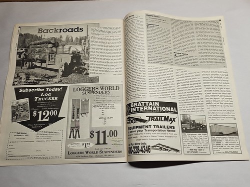 Log Trucker Logging Loggers World Publications Pacific Northwest May ...