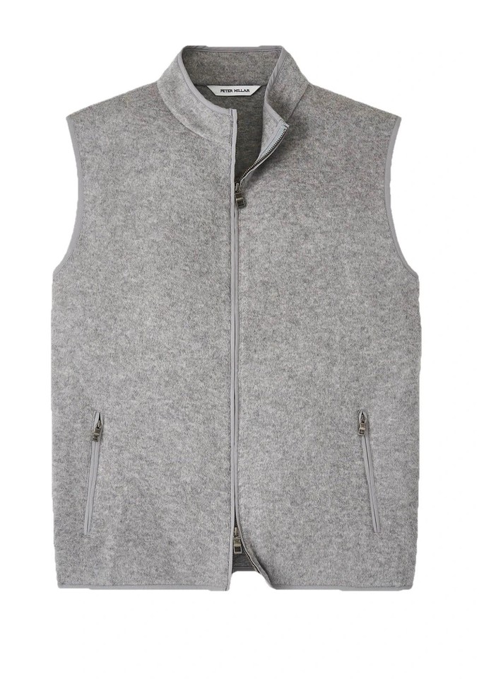 PETER MILLAR Crown Flex-Fleece Merino Wool Vest $495 XL | eBay