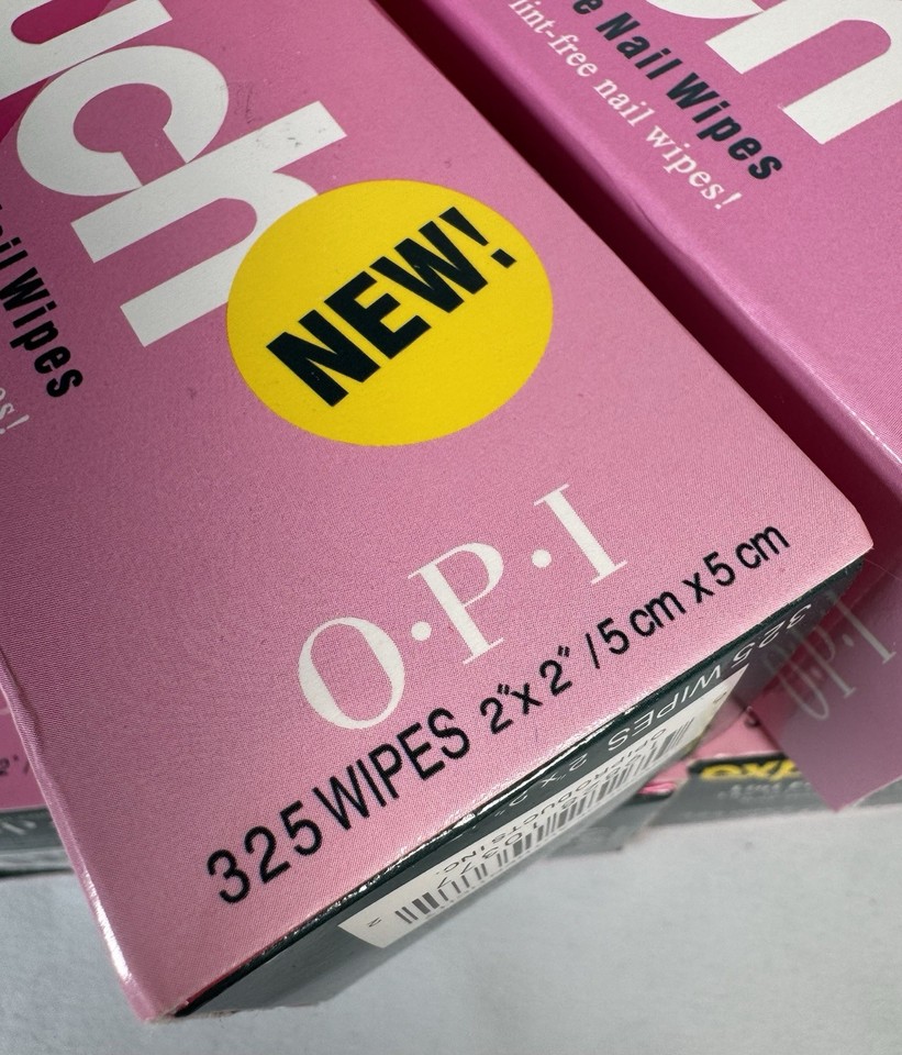 OPI Expert Touch Lint-Free Nail Wipes, 325 Count- 5ct | eBay