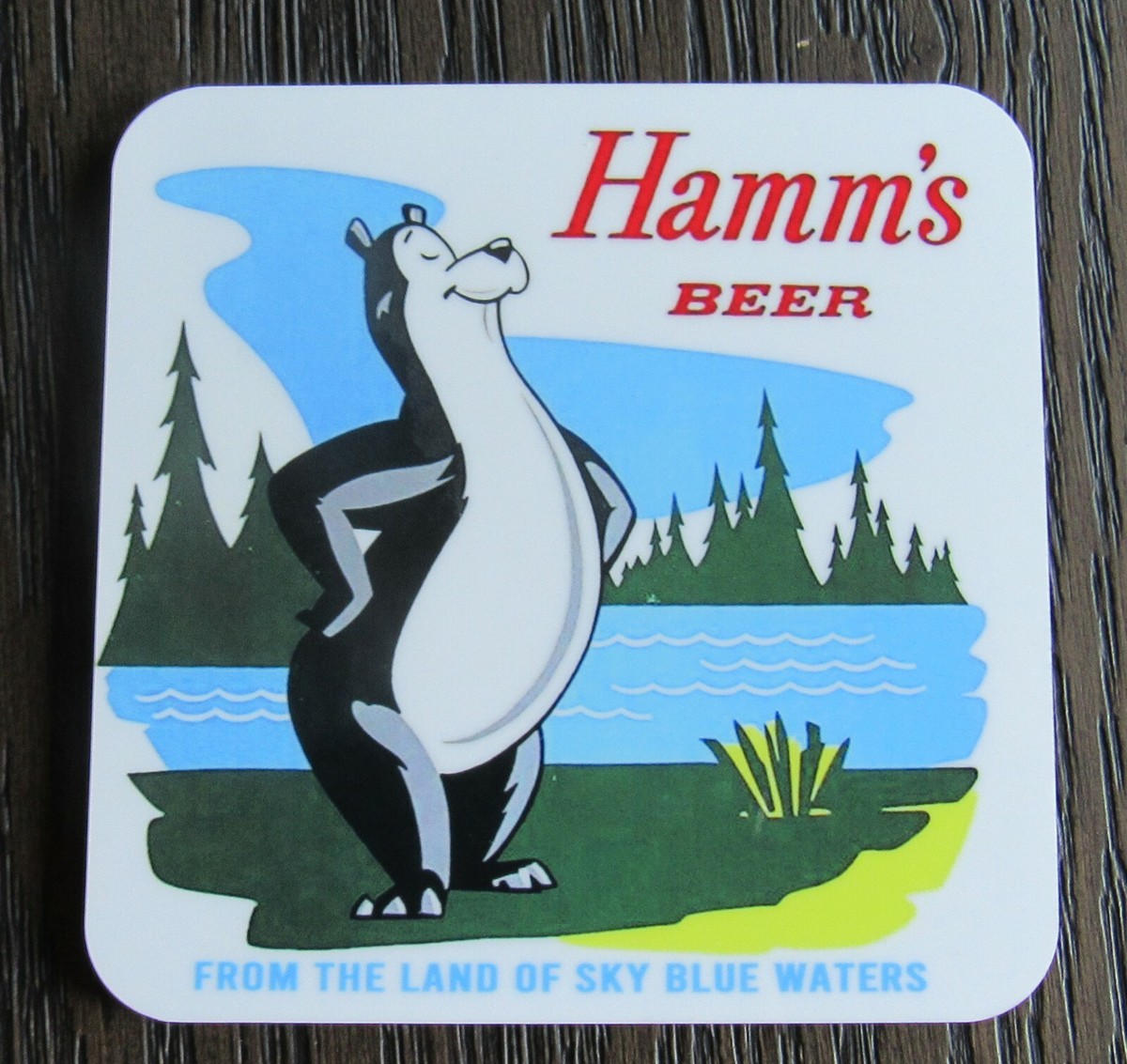 Sky Blue Waters Beer Commercial 1954 Hamm's Beer Vintage Ad