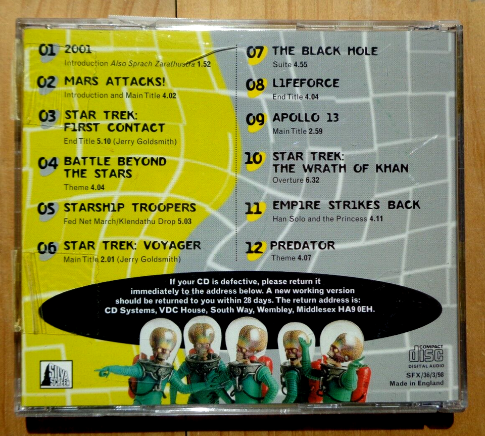 The City Of Prague Philharmonic SFX Presents 12 Top Science Fiction ...