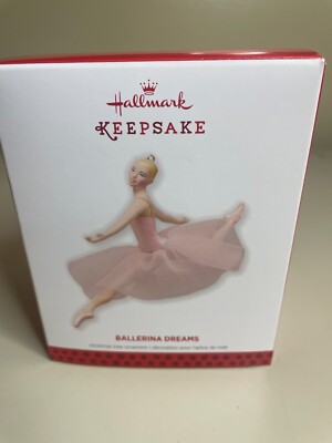 Hallmark Ballerina Dreams 2013 Ornament With Box Pink Net Tutu NIB | eBay