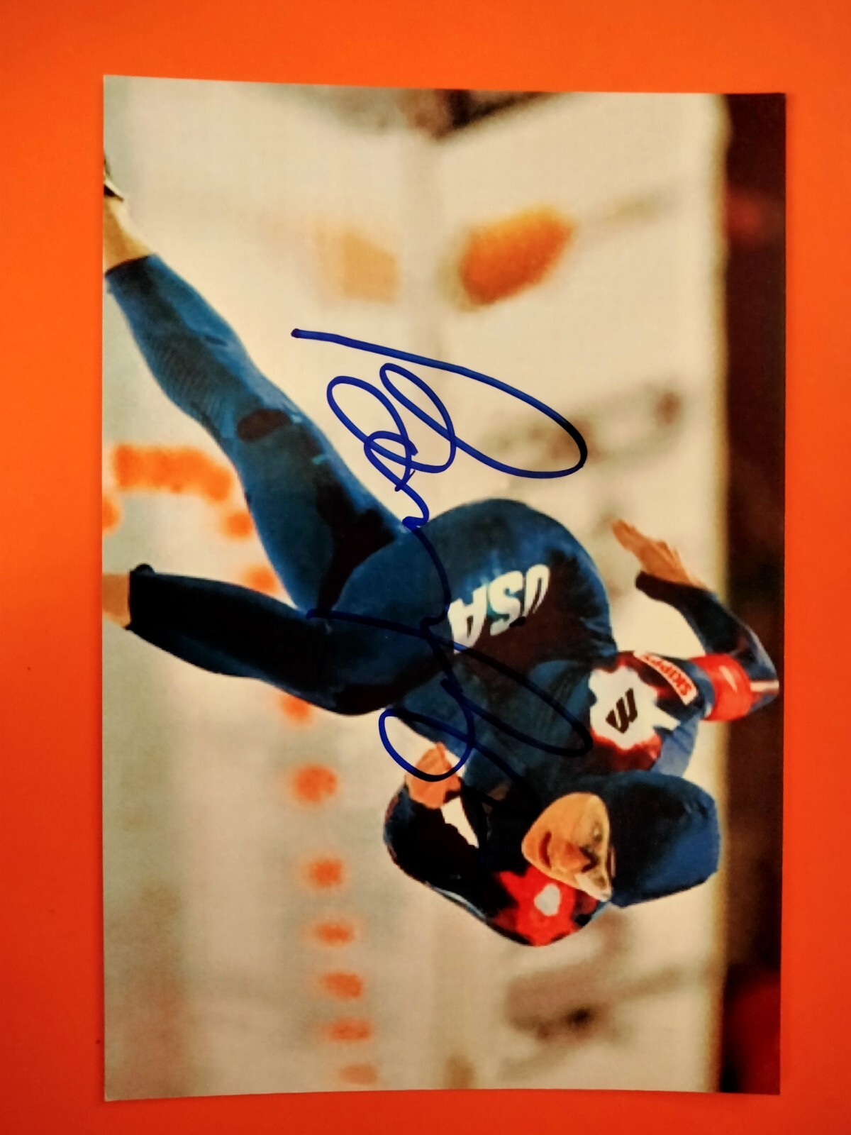 Dan Jansen Autographed 4x6 Photo USA Speedskating | eBay