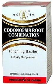 Codonopsis Root Combination, Shenling Baizhu (150 Tablets) | eBay