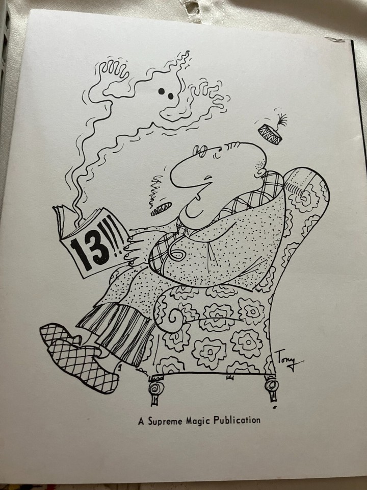 Thirteen! by Tony Shiels - A 23 Page Book About Magic Tricks | eBay