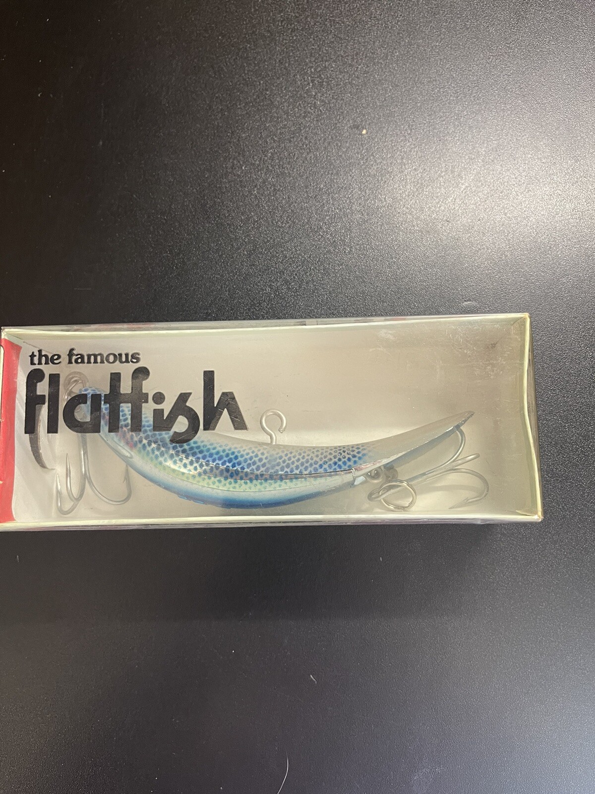 The Famous Flatfish SILVER FLAKE COLLECTOR LURE PLUG NEW IN BOX VINTAGE ...