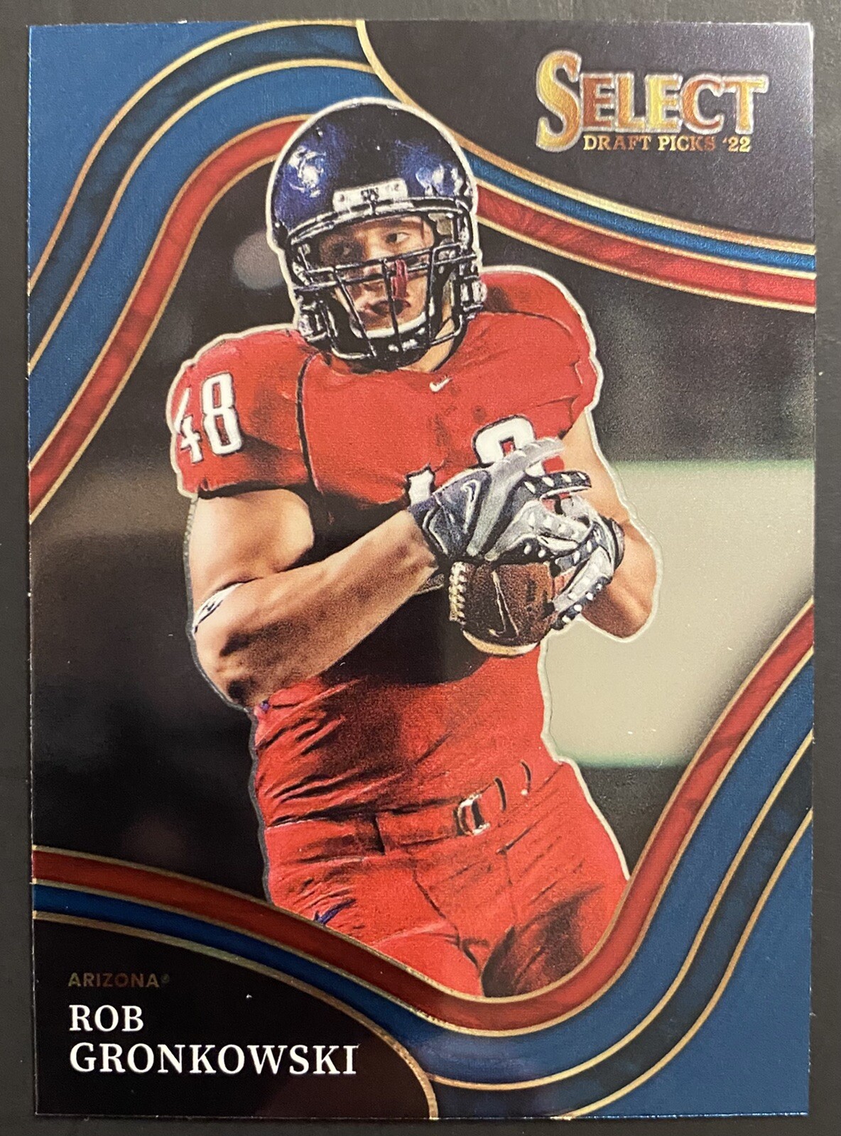 2022 Panini Select Draft Picks Rob Gronkowski #180 Field Level | eBay