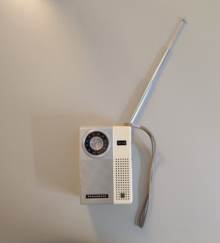 Read Desc Vtg 1970s PANASONIC Portable Pocket AM/FM Transistor Radio RF ...